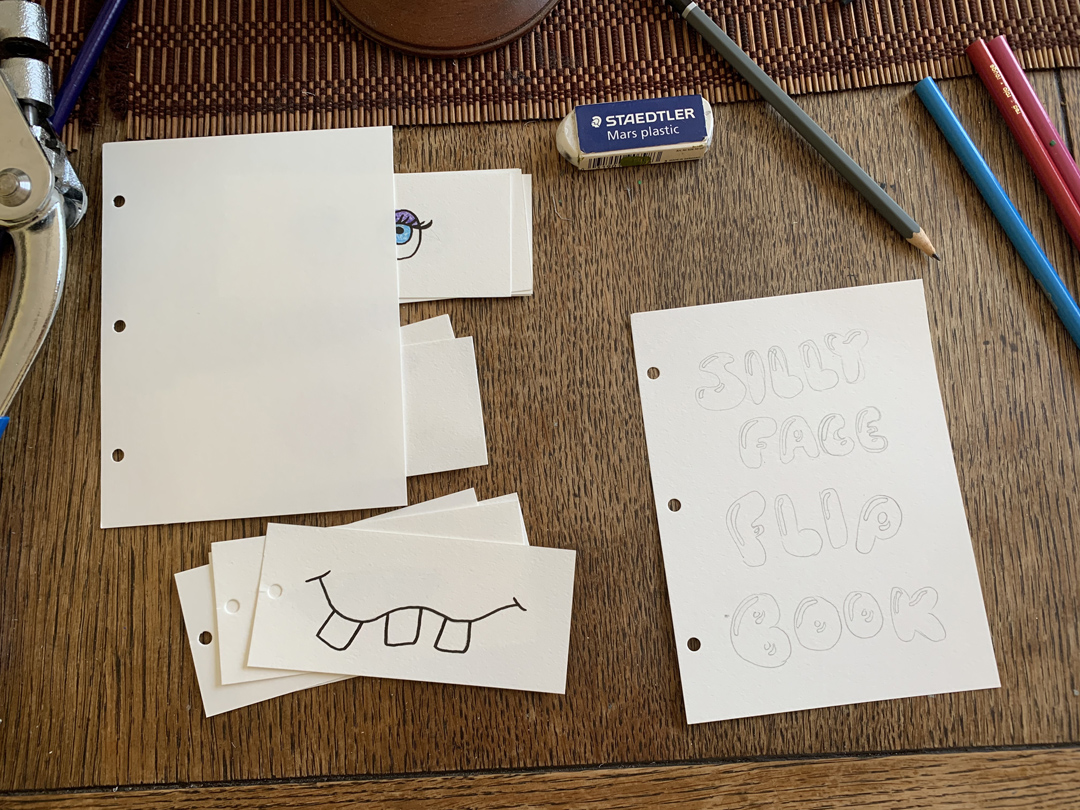 Silly Face Flip Books! – PaintBox Art Studio