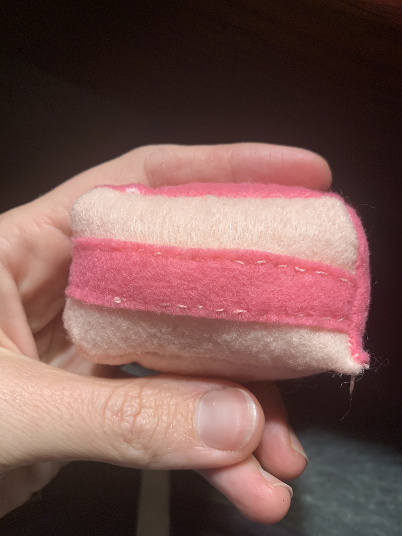 Mini Cake Stuffie – Hand Sew – PaintBox Art Studio